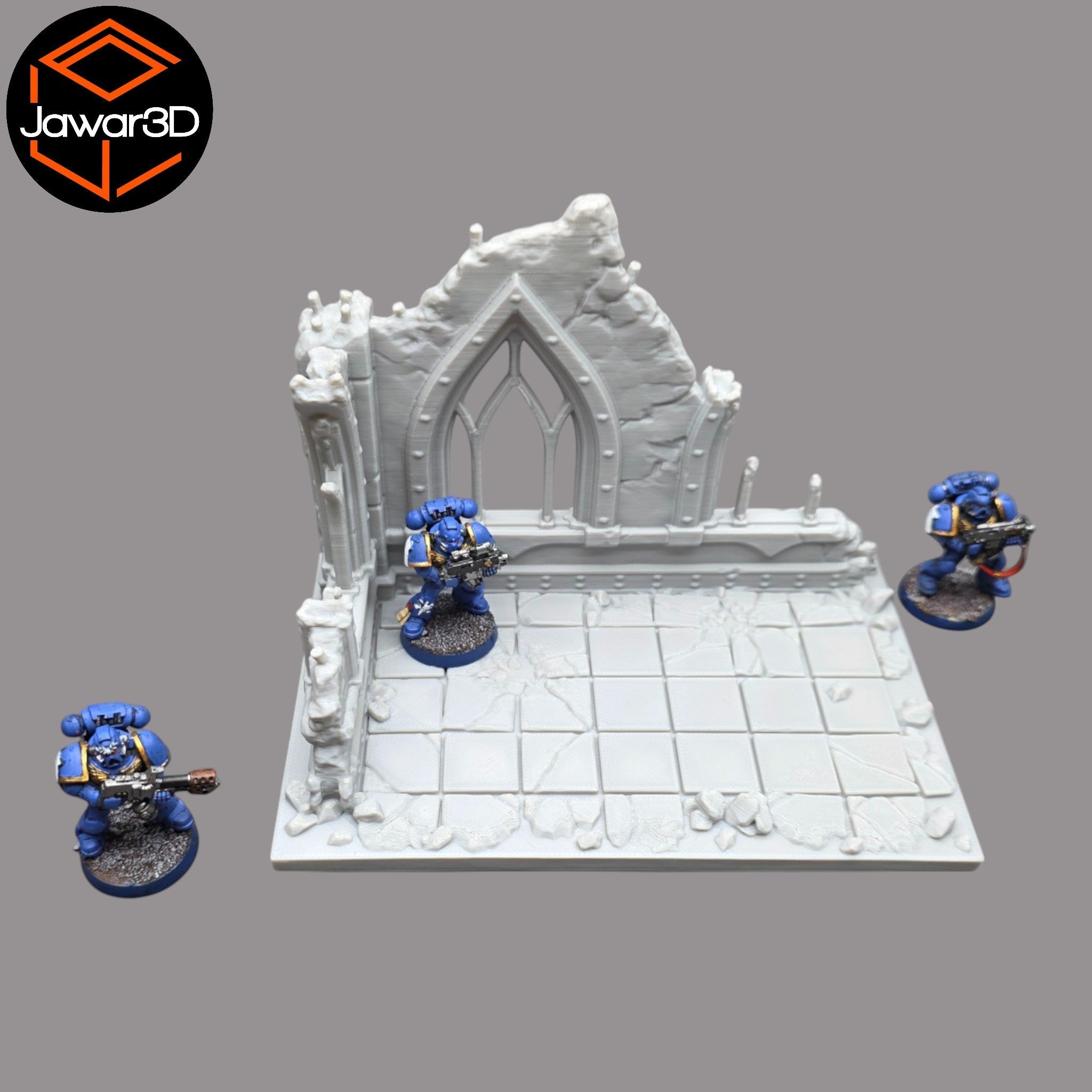 Building Section - 28mm Wargaming Scatter Terrain Scenery Tabletop Min ...