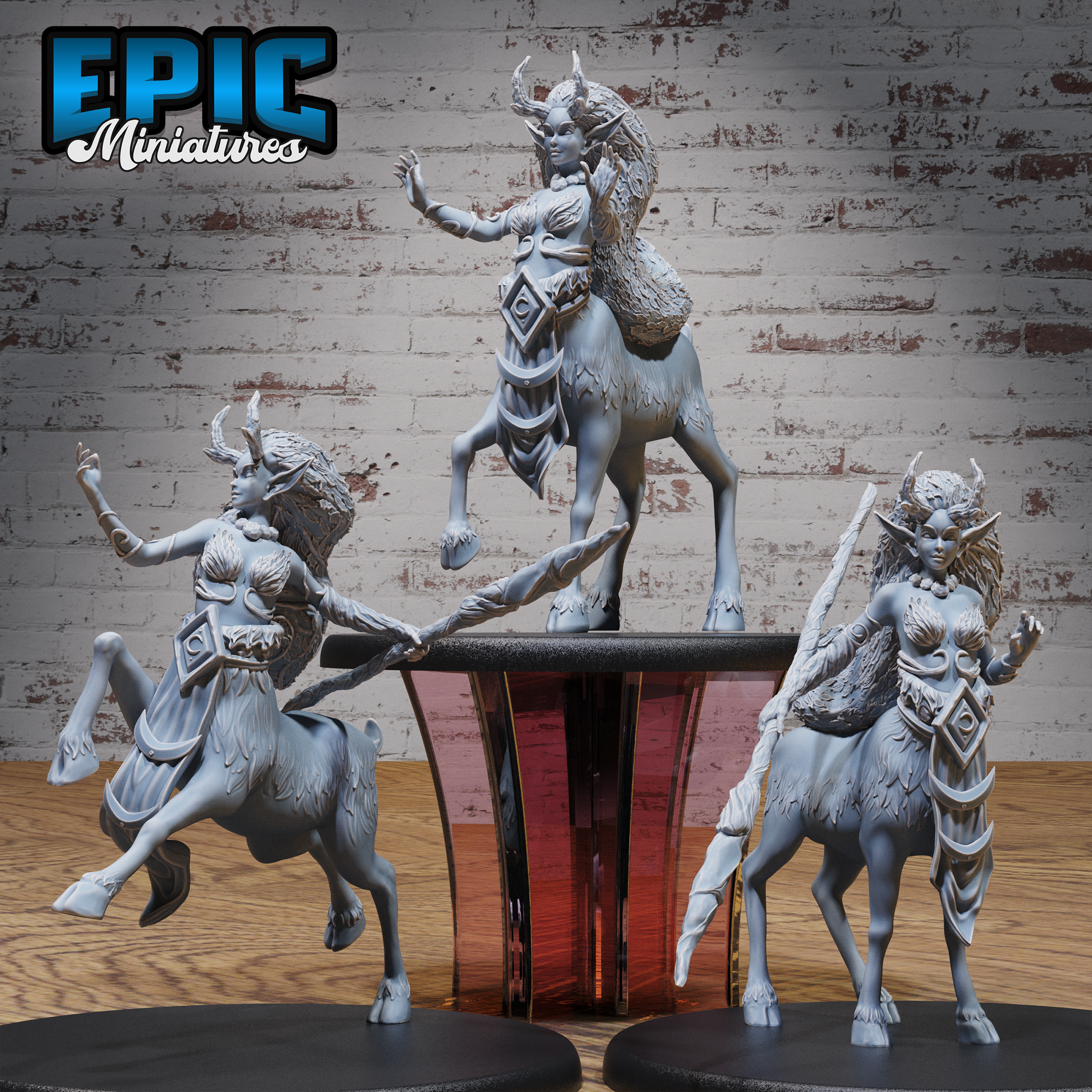 Epic Miniatures Faun Druid D&D Fantasy Tabletop Miniature – Spinneyworld