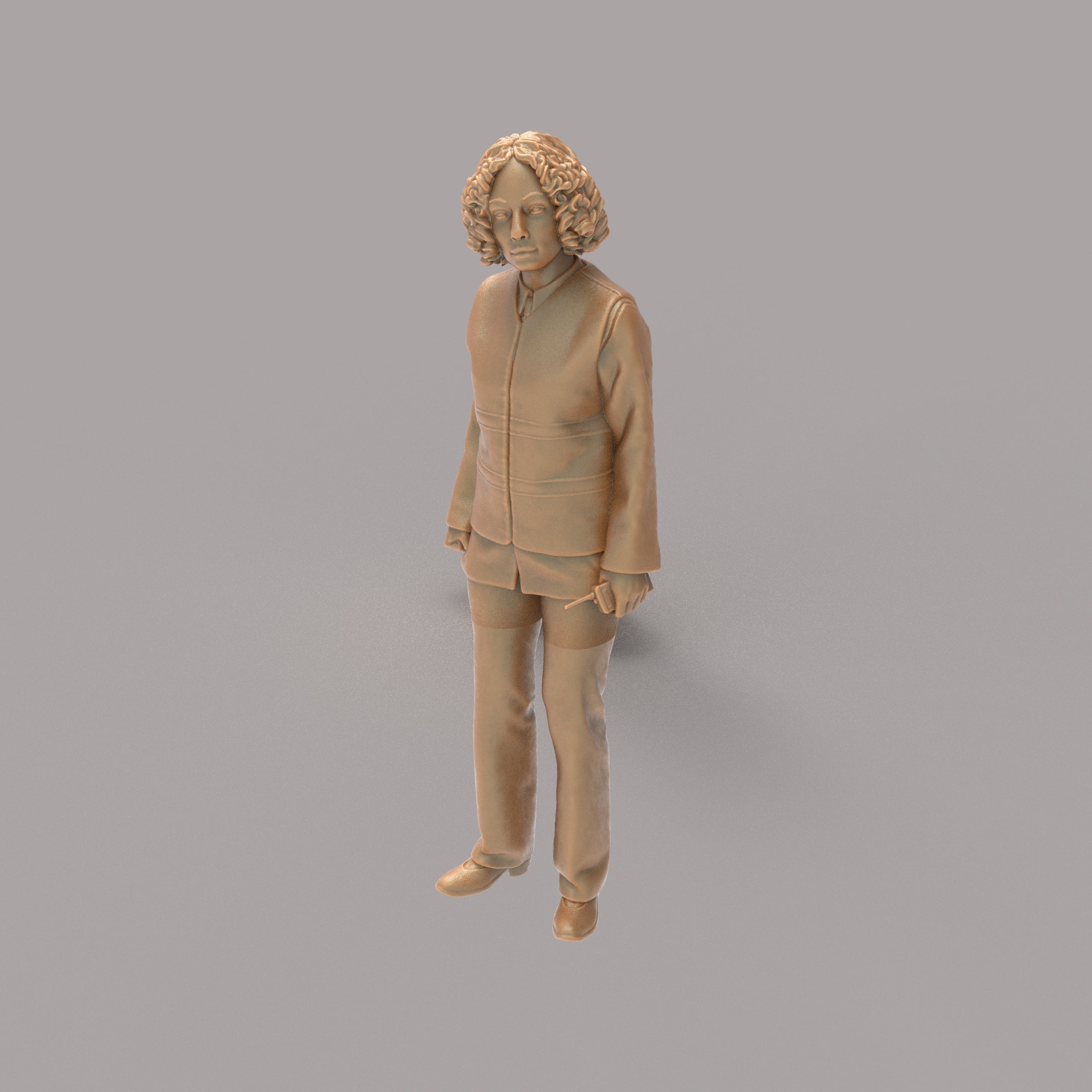 MM1330 Female Security Guard 01 – Spinneyworld