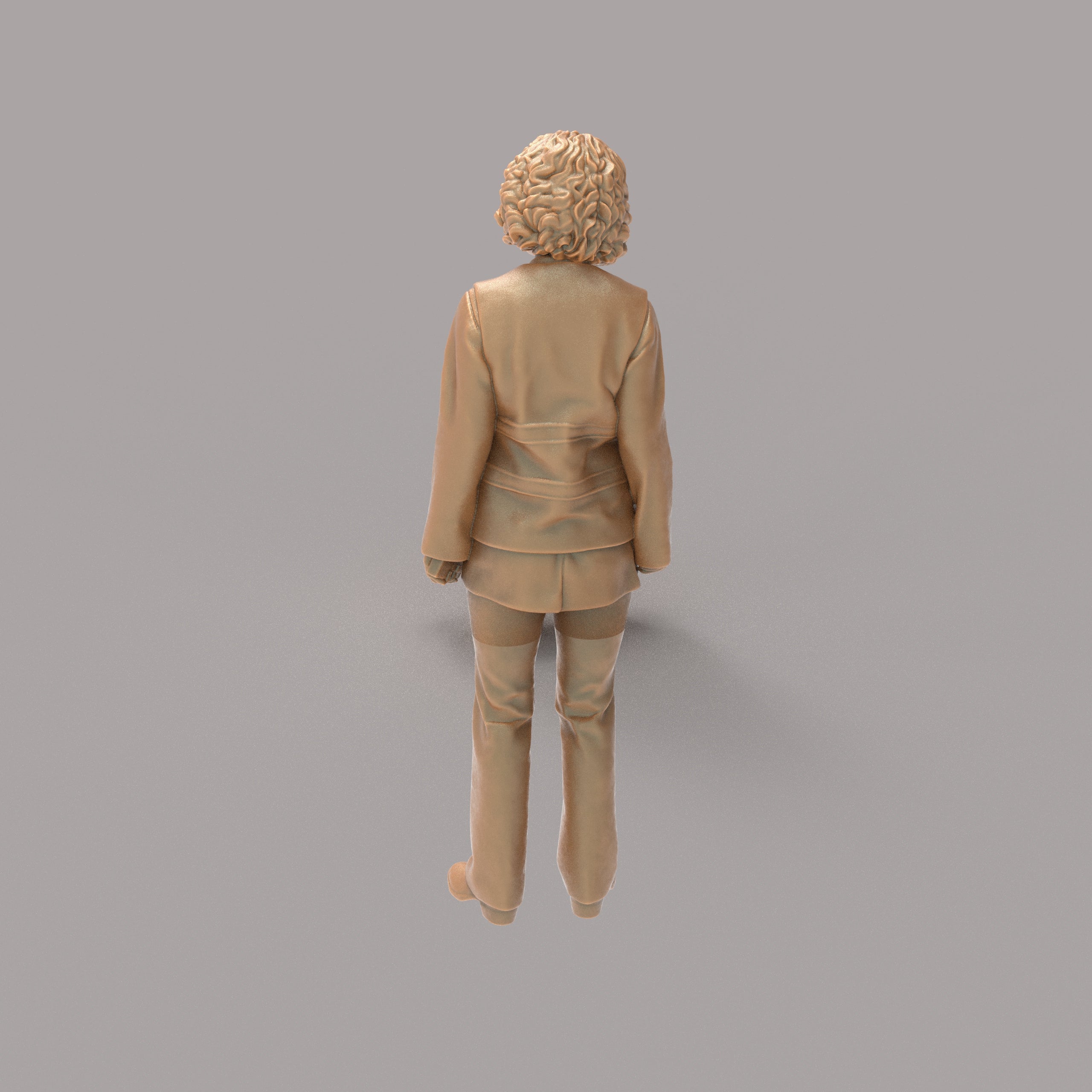 MM1330 Female Security Guard 01 – Spinneyworld