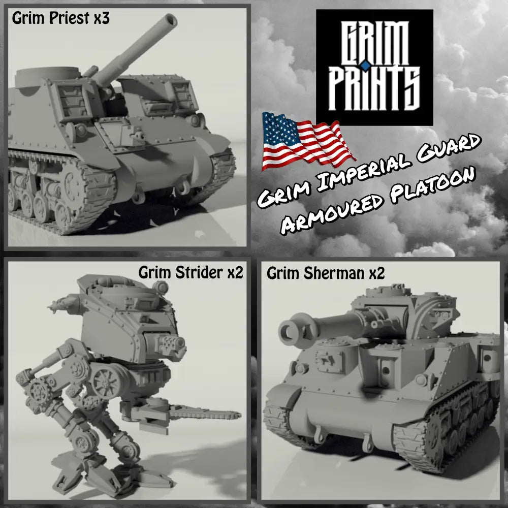 American Grim Armoured Platoon Set – Spinneyworld